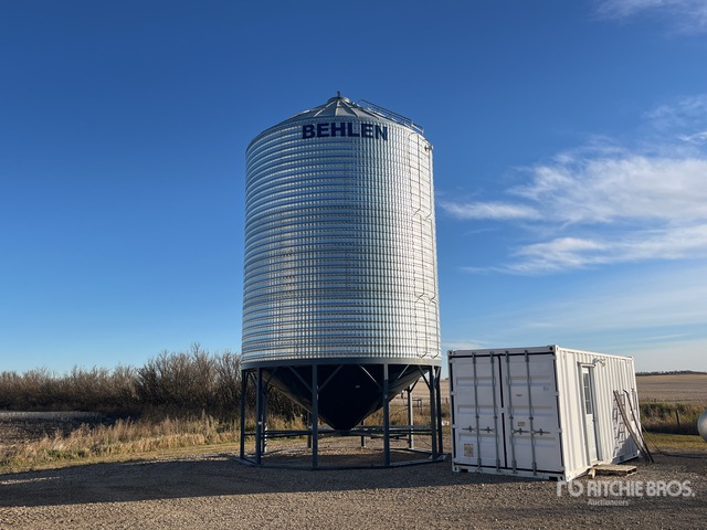 Behlen +/- 5200 bu 5 Ring Hopper Grain Bin | Ritchie Bros. Auctioneers