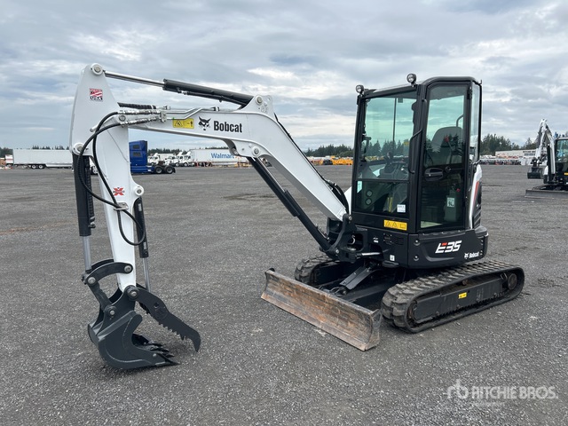 2023 Bobcat E35 Mini Excavator | Ritchie Bros. Auctioneers