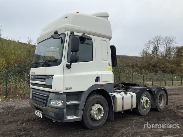 2011 DAF 6x2 T/A Sleeper Truck Tractor | Ritchie Bros. Auctioneers