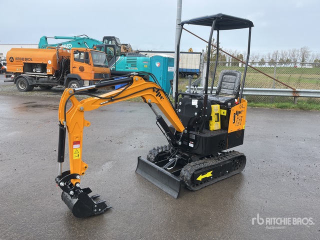 2024 JPC HT12 Mini Excavator (Unused) | Ritchie Bros. Auctioneers