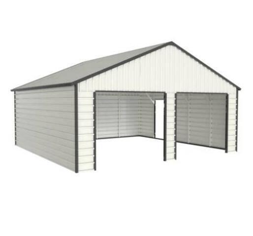Chery Industrial 23 ft x 22 ft Metal Carport / Storage Building (Unused ...