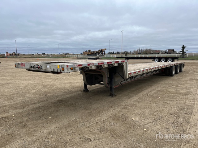 2009 Wilson 53 ft Tri/A Spread Axle Step Deck Trailer | Ritchie Bros ...