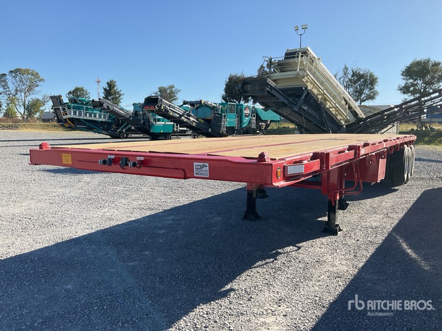 2025 Ventura 40 ft Tri/A Plataforma (Sin Usar) / Flatbed Trailer ...