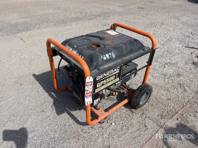 2020 Generac GP5500 5.5 kW Portable Generator Set (Inoperable ...