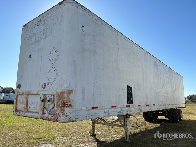 1986 Hobbs 48 ft x 102 in T/A Van Trailer | Ritchie Bros. Auctioneers