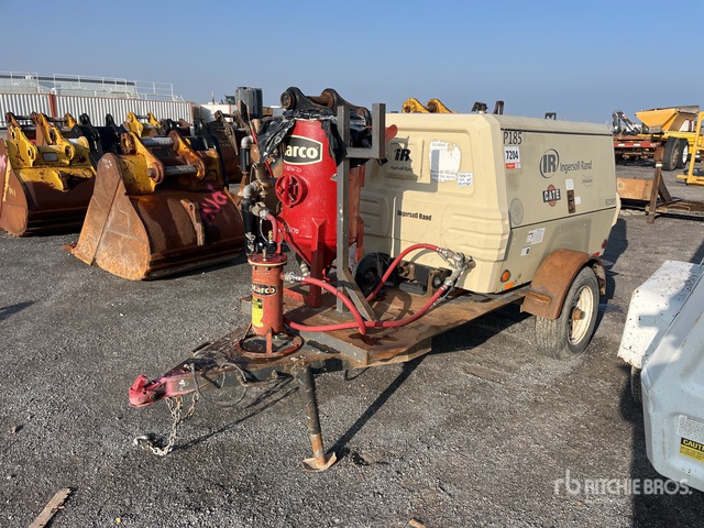 2011 Ingersoll Rand P1 85W JD Mobile With Sand Blasting Pot Air ...