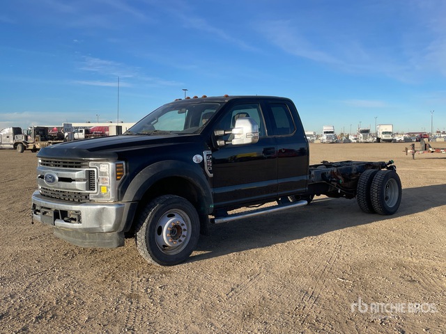 2018 Ford F-550 XLT 4x4 Extended Cab Cab and Chassis | Ritchie Bros ...
