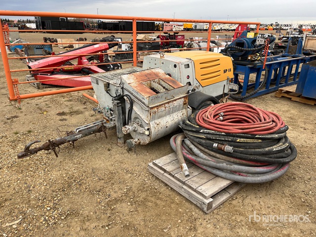 2005 Putzmeister SP11 Mortar and Grout Mixer | Ritchie Bros. Auctioneers