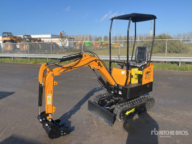 2024 JPC HT12 Mini Excavator (Unused) | Ritchie Bros. Auctioneers
