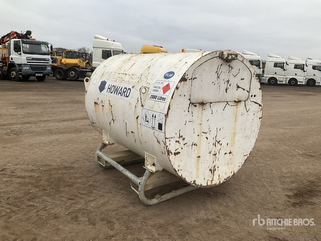 2015 FuelSafe 2000 L Skid Mounted Steel 2500L Static Fuel Tank ...