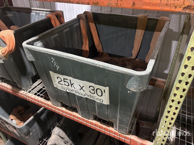 25K X 30 ft Nylon Round Slings | Ritchie Bros. Auctioneers
