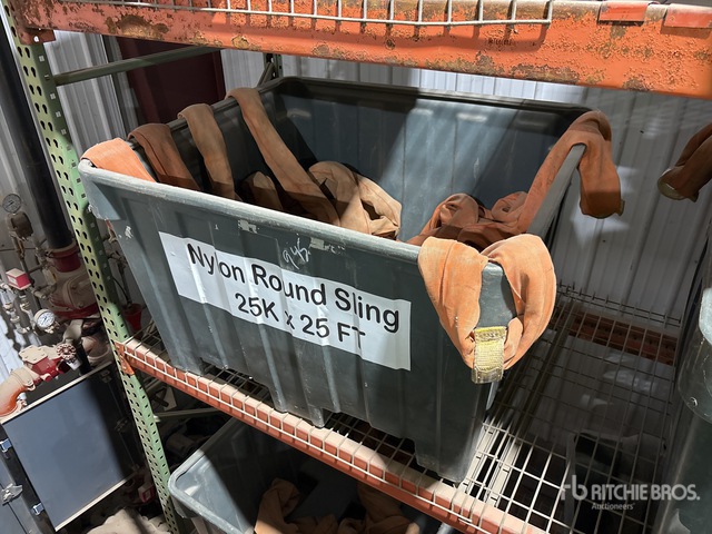 25K X 25 ft Nylon Round Slings | Ritchie Bros. Auctioneers