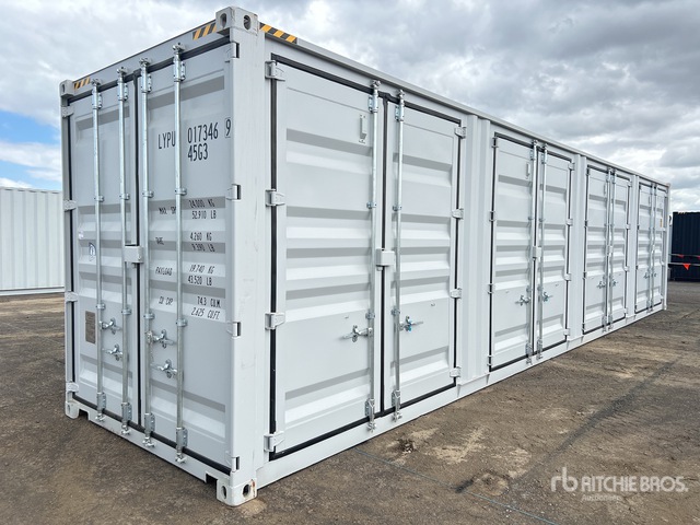 2024 40 ft High Cube Multi-Door Storage Container | Ritchie Bros ...