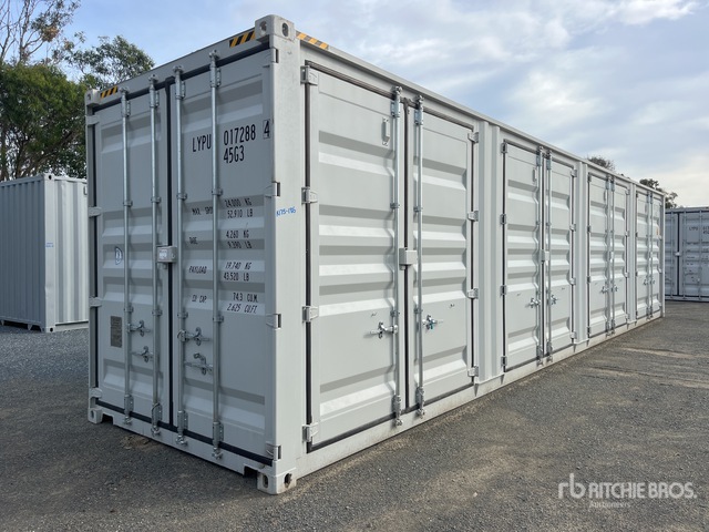 2024 40 ft High Cube Multi-Door Storage Container | Ritchie Bros ...
