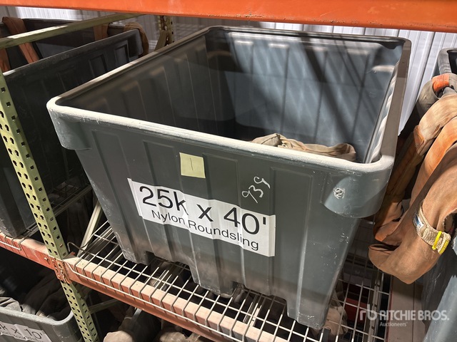 25K X 40 ft Nylon Round Slings | Ritchie Bros. Auctioneers