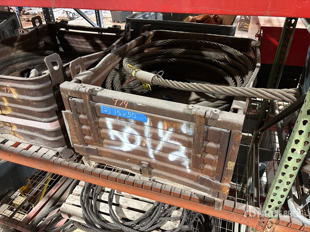 Quantity of 1.5 X 50 Wire Rope Slings | Ritchie Bros. Auctioneers