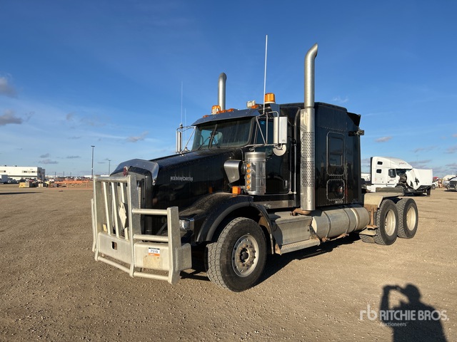 2012 Kenworth T800 6x4 T/A Sleeper Truck Tractor | Ritchie Bros ...