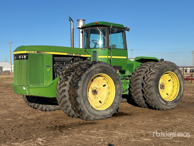 1988 John Deere 8850 Articulated Tractor | Ritchie Bros. Auctioneers