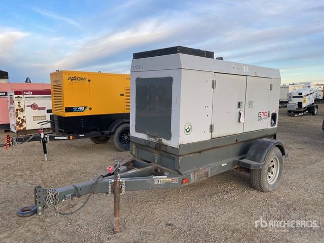 2014 Wacker Neuson G70 58 kW Mobile Generator Set | Ritchie Bros ...