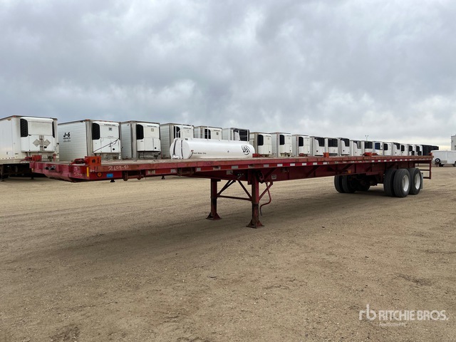 1995 Mond 48 ft T/A Flatbed Trailer | Ritchie Bros. Auctioneers