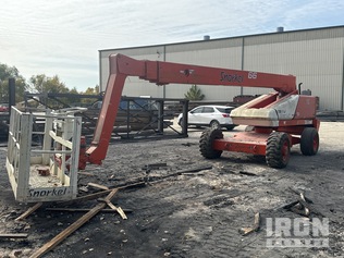 1998 Snorkel TB66JFO 2WD Dual Fuel Telescopic Boom Lift in Granite City ...