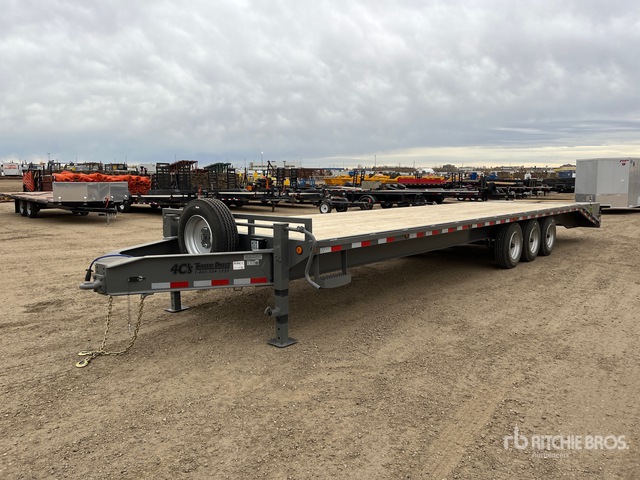 2025 4C'S Trailers Direct 33 ft Tri/A Remorque pour équipement (Unused ...