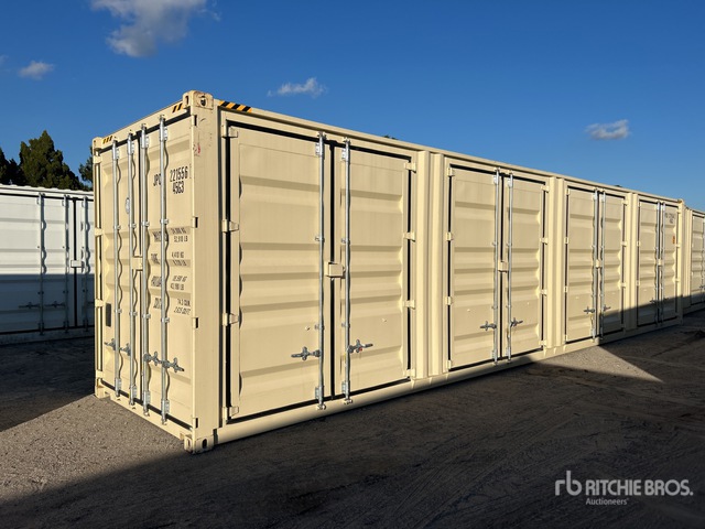 2025 40 ft High Cube Multi-Door Conteneur de stockage | Ritchie Bros ...