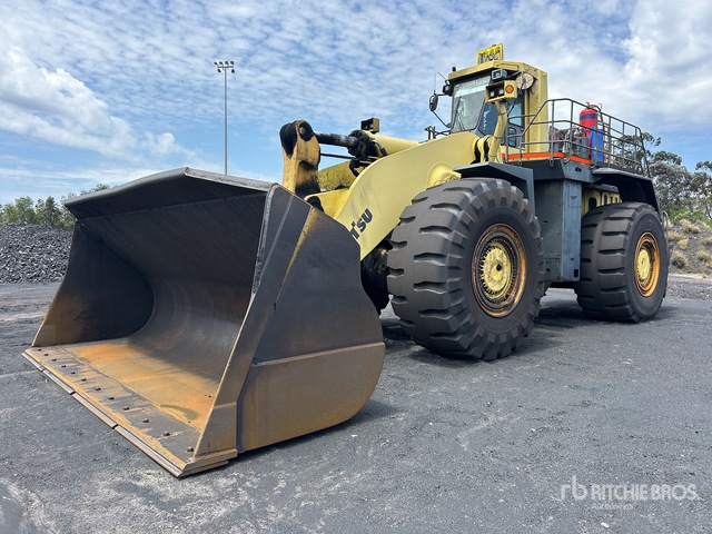 1992 Komatsu WA800 Wheel Loader | Ritchie Bros. Auctioneers