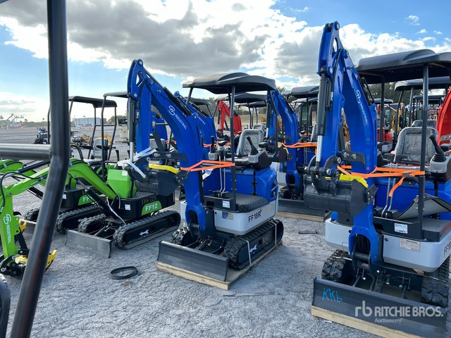2025 FF Industrial FF18R Mini Excavator | Ritchie Bros. Auctioneers