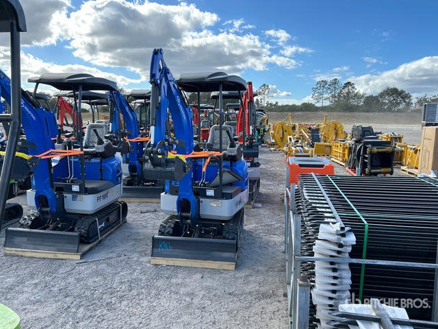 2025 FF Industrial FF18R Mini Excavator | Ritchie Bros. Auctioneers