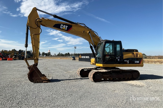 2012 Cat 320D Excavadora Hidráulica / Tracked Excavator | Ritchie Bros ...
