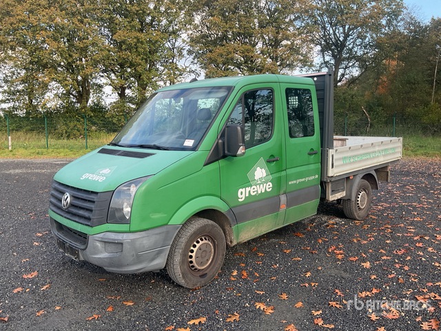 2014 Volkswagen Crafter TDI Crew Cab 4x2 Flatbed Truck | Ritchie Bros ...