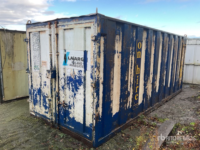 20 ft Welfare Cabin. Storage Container | Ritchie Bros. Auctioneers