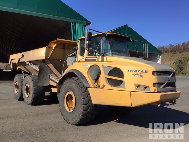 2012 Volvo A40F Articulated Dump Truck in Tremont, Pennsylvania, United ...