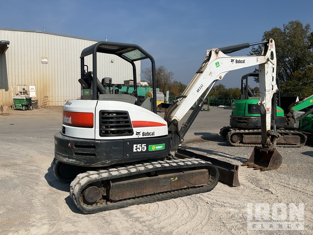 2018 Bobcat E55 Mini Excavator in Nashville, Tennessee, United States ...