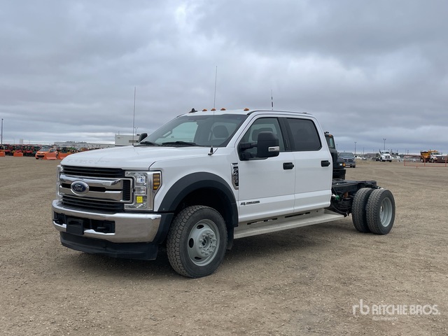 2019 Ford F-450 XLT 4x4 Crew Cab Cabina y chasis | Ritchie Bros ...