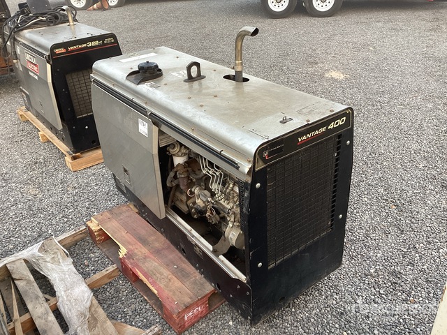 2014 Lincoln Vantage 400 450 A Skid-Mounted Multi-Process Engine Driven ...