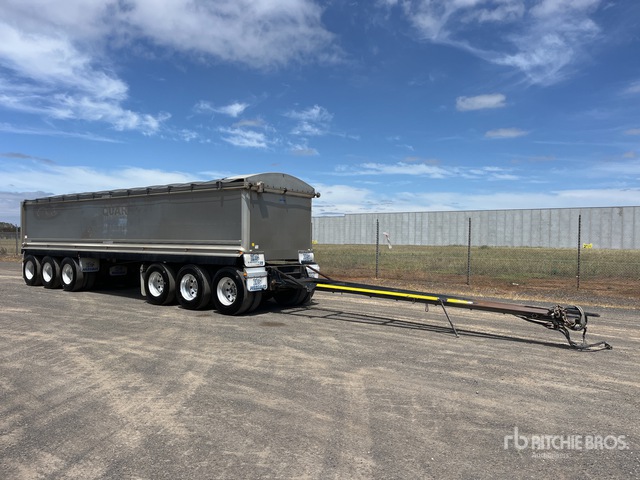 2018 Hercules 10.2 m 6/Axle Dog End Dump Trailer | Ritchie Bros ...