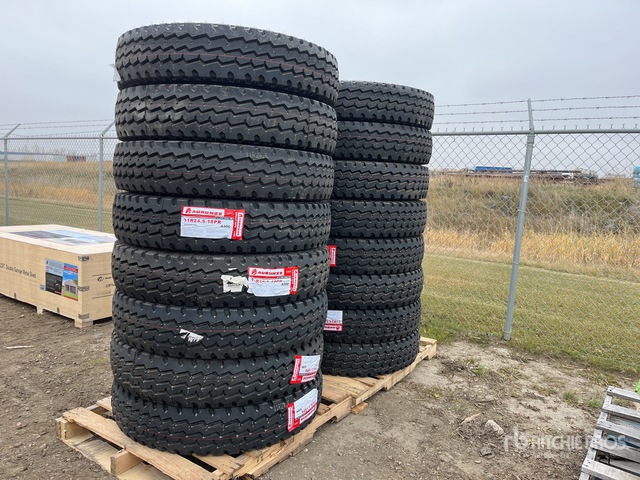 Quantity of (16) Aurunze 11R24.5 Tires (Unused) | Ritchie Bros. Auctioneers