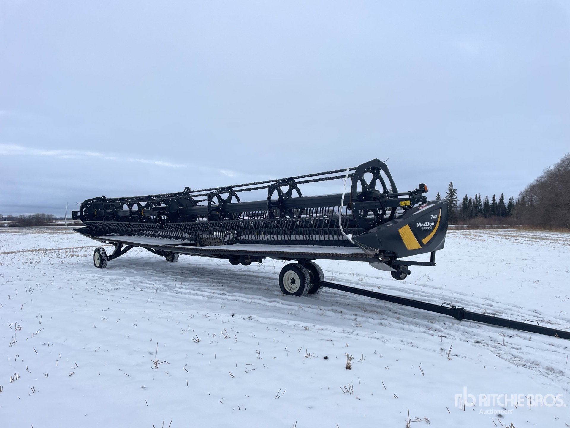 2020 MacDon FD140 40 ft Flex Draper Cabezal de cosechadora trilladora ...