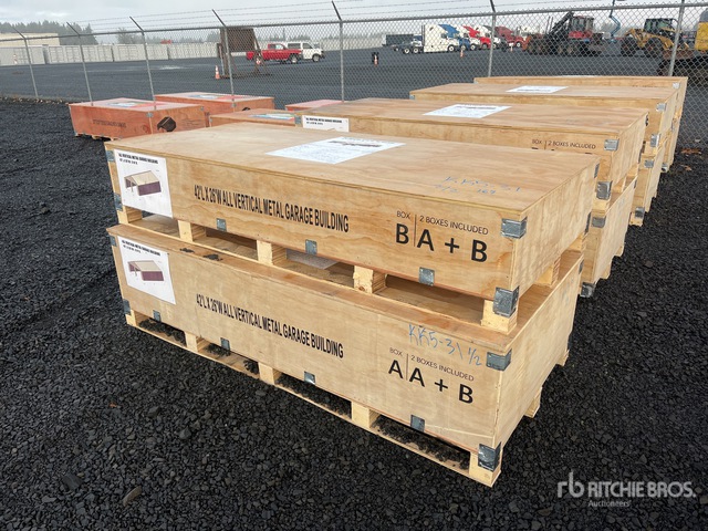 2024 DG2642 42 ft x 26 ft All Vertical Metal Garage Building Shed ...