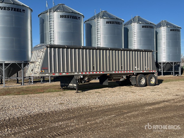 2008 Dakota Trailer Manufacturing 36 ft T/A Remolque de granos ...