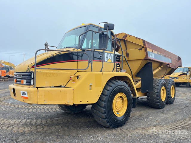 2003 Cat 730 Camión Dumper Articulado | Ritchie Bros. Auctioneers