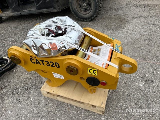 2024 Jisan QCCAT320DL 15 in Excavator Coupler - Fits Cat 320 | Ritchie ...
