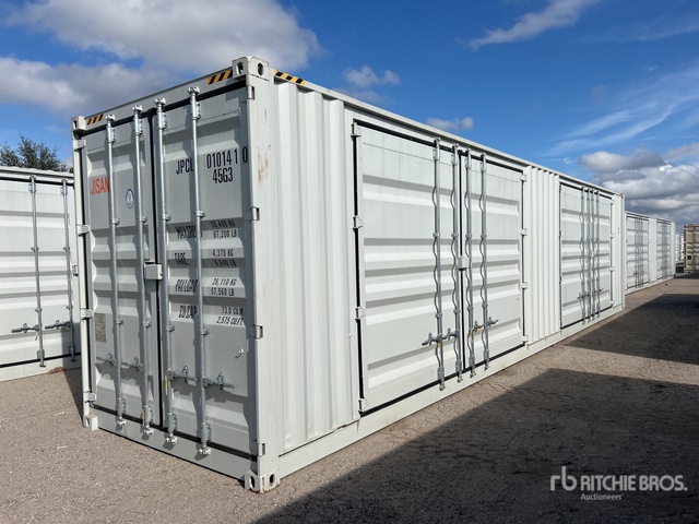2024 40 ft High Cube Multi-Door Contenedor de almacenamiento | Ritchie ...