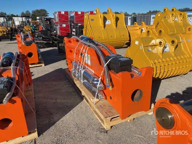 2024 Jisan JSB5000B Fits Cat 345/ 40-55 Ton Excavators Concasseur ...