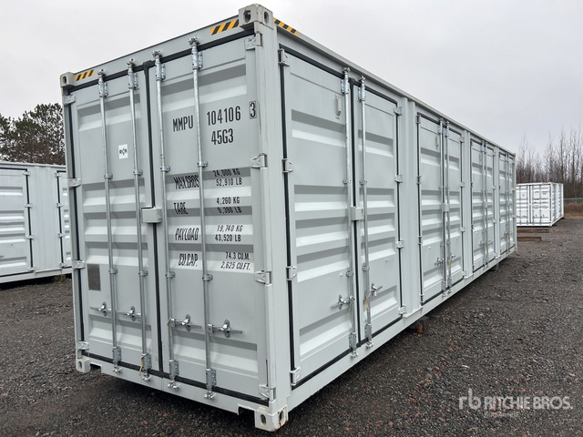 2024 40 ft High Cube Multi-Door Storage Container | Ritchie Bros ...