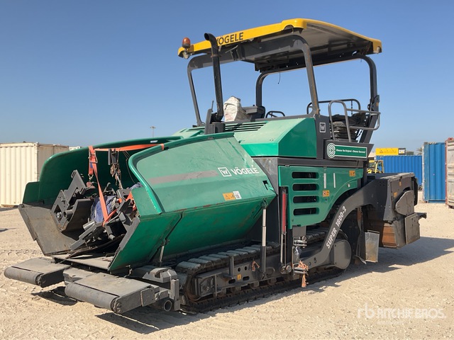 2011 Vogele Super 1800-2 Track Asphalt Paver | Ritchie Bros. Auctioneers