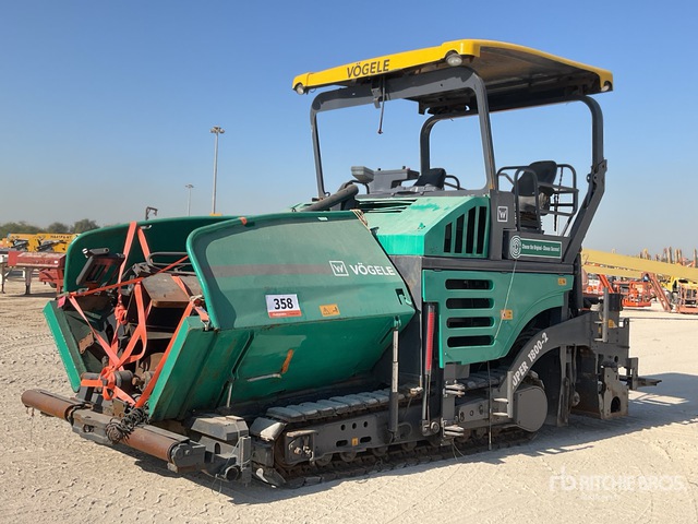 2010 Vogele Super 1800-2 Track Asphalt Paver | Ritchie Bros. Auctioneers