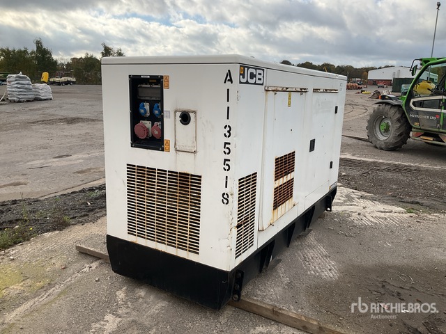 2018 JCB G66QS 63 kVA Skid-Mounted Generador | Ritchie Bros. Auctioneers